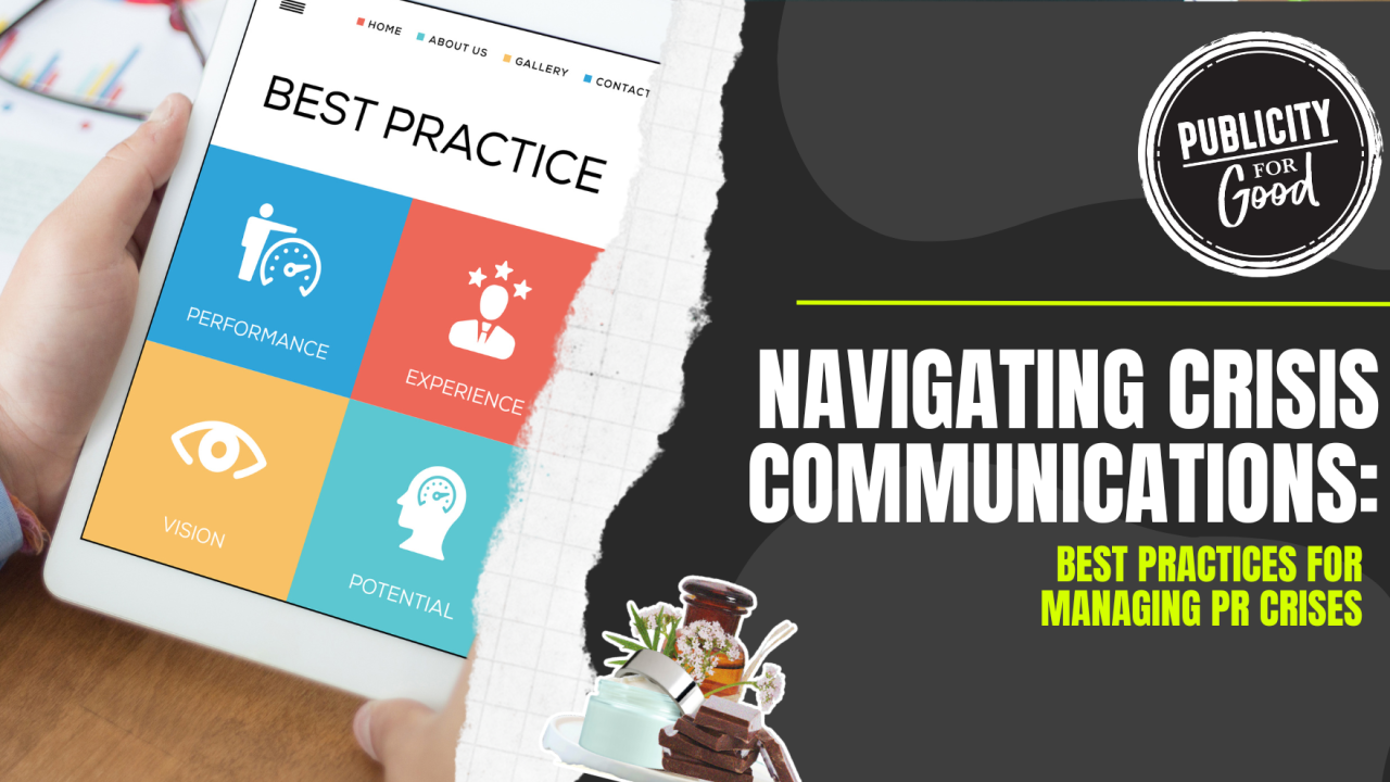 Navigating Crisis Communications: Best Practices for Managing PR Crises Navigating Crisis Communications: Best Practices for Managing PR Crises