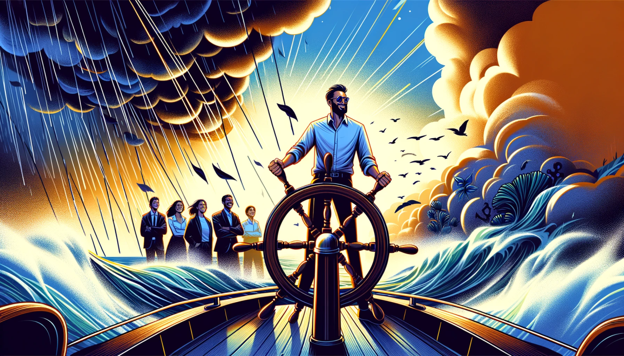 Steering Through Storms with a Smile: The Unsinkable Power of Positivity Steering Through Storms with a Smile: The Unsinkable Power of Positivity