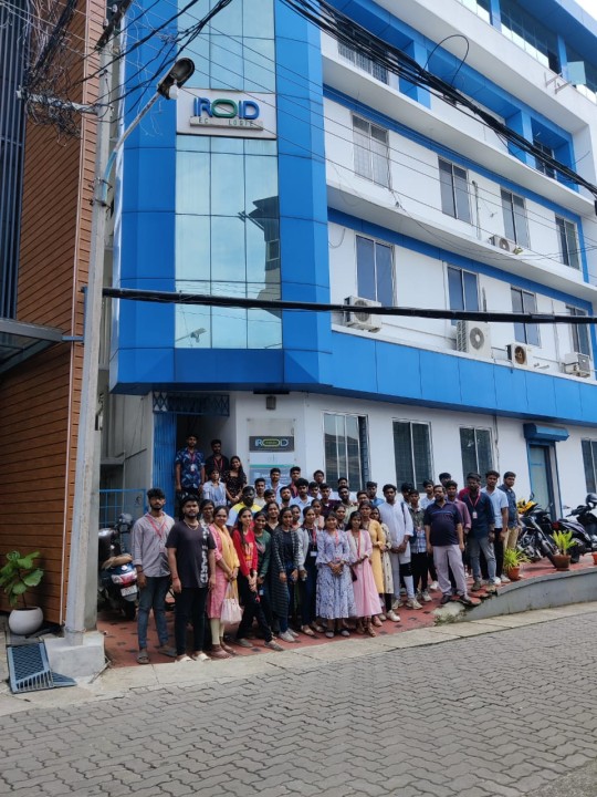 A Gilmpse of Industrial visit to IROID Technologies. A Gilmpse of Industrial visit to IROID Technologies.