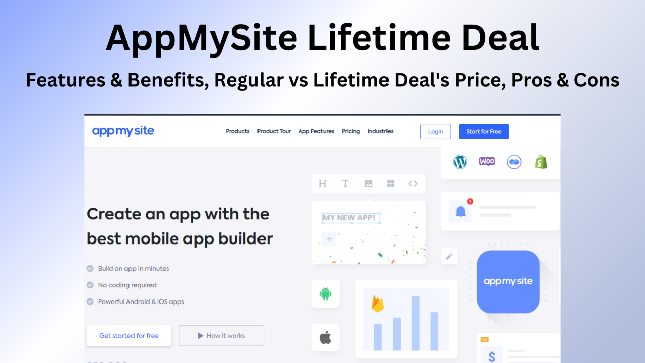 AppMySite Lifetime Deal ( Verified) AppMySite Lifetime Deal ( Verified)