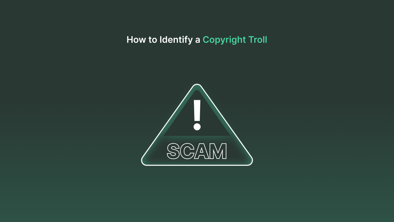 Identifying Copyright Trolls and Navigating Copyright Claims with ... Identifying Copyright Trolls and Navigating Copyright Claims with ...