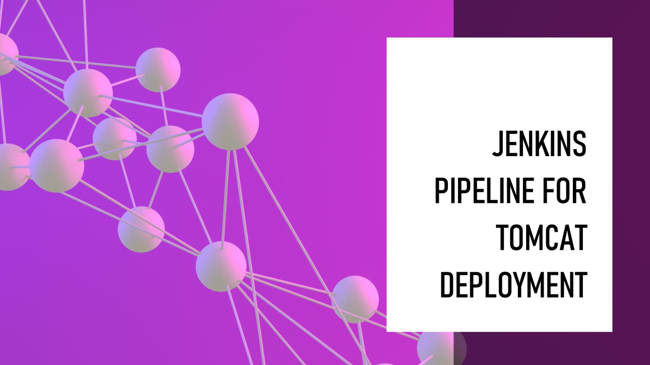 Day 39: Jenkins Part 16: Build and deploy to Tomcat using Jenkins Pipeline Day 39: Jenkins Part 16: Build and deploy to Tomcat using Jenkins Pipeline