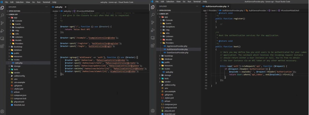 API - Lumen Laravel (API Login) API - Lumen Laravel (API Login)