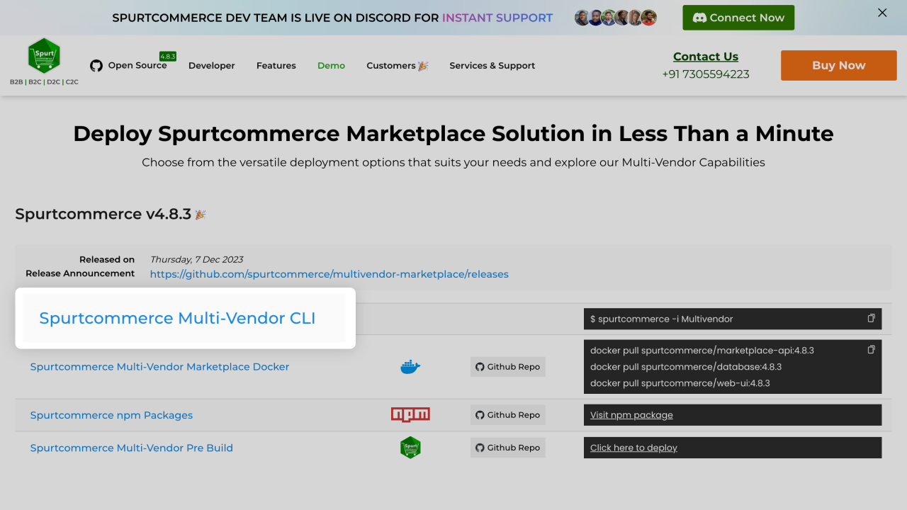 Automating Spurtcommerce Multi-Vendor Solution Deployment using CLI Automating Spurtcommerce Multi-Vendor Solution Deployment using CLI