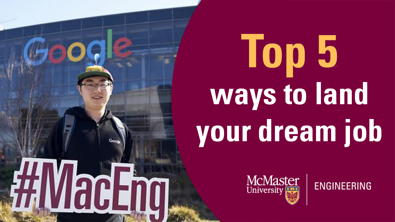 Top 5 Ways to Land Your Dream Job Top 5 Ways to Land Your Dream Job