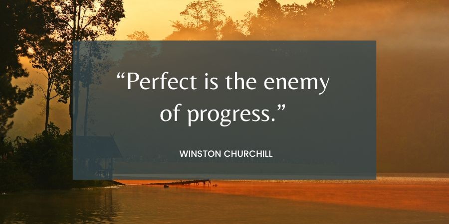 Progress over Perfection Progress over Perfection