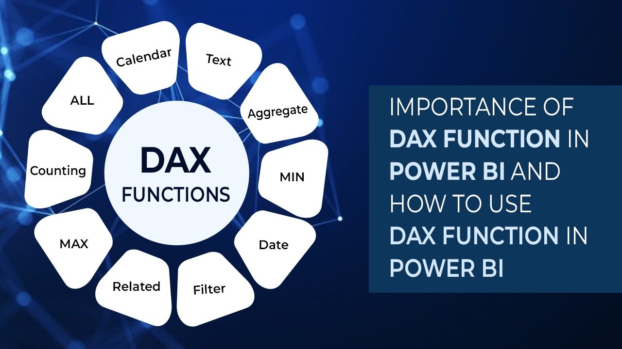 Importance of DAX function in Power BI and How to use DAX function in ... Importance of DAX function in Power BI and How to use DAX function in ...