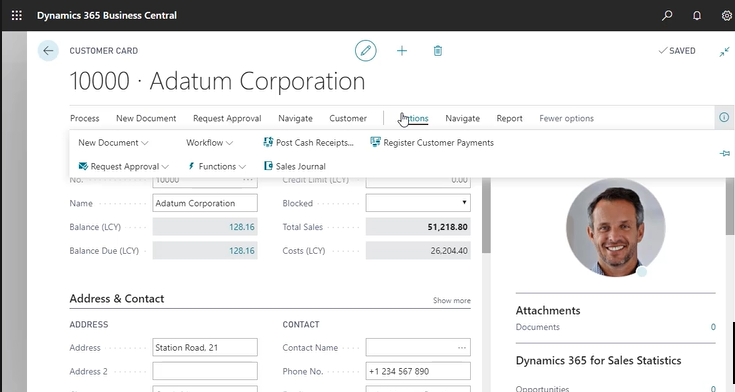 Integrating Dynamics 365 Sales with Business Central Integrating Dynamics 365 Sales with Business Central
