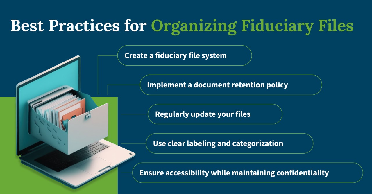 5 Helpful Ways to Organize Your 401(k) Fiduciary Files 5 Helpful Ways to Organize Your 401(k) Fiduciary Files