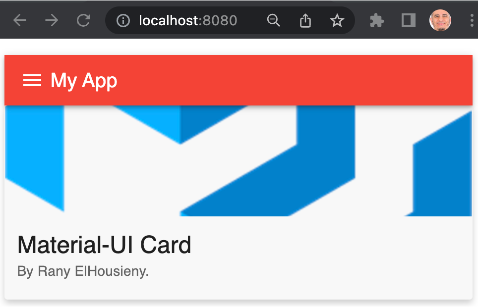 Getting Started with Material-UI v5 Card Component Getting Started with Material-UI v5 Card Component