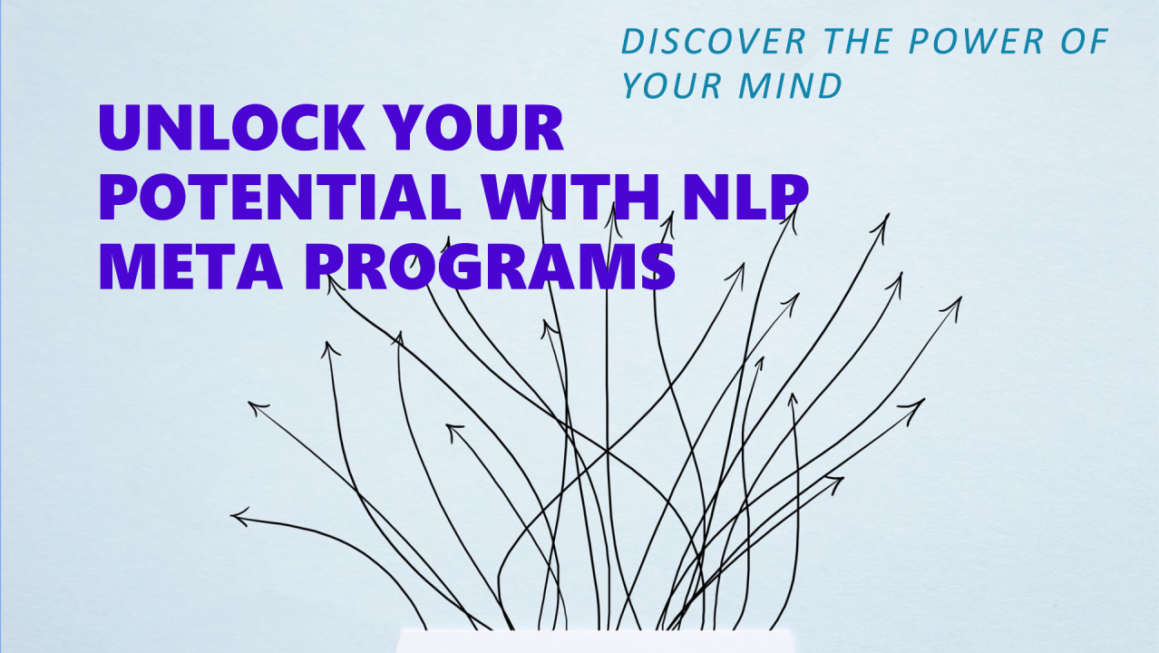 NLP Meta Programs NLP Meta Programs