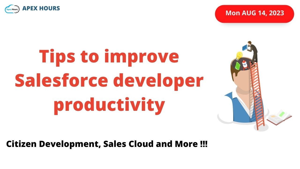 Improve Salesforce Developer Productivity and More Improve Salesforce Developer Productivity and More