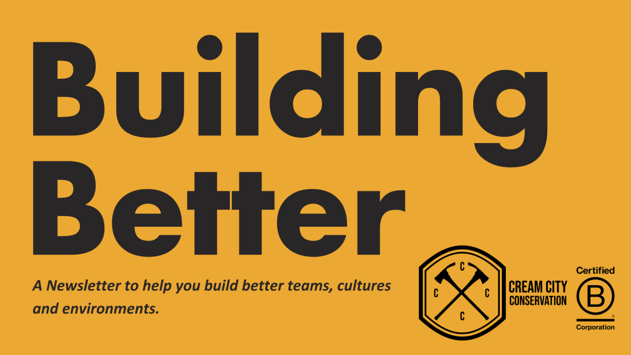 Introducing: Building Better Introducing: Building Better