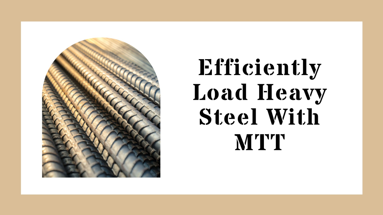 Load Long & Heavy Steel in an Enclosed Trailer & Container Safely ... Load Long & Heavy Steel in an Enclosed Trailer & Container Safely ...