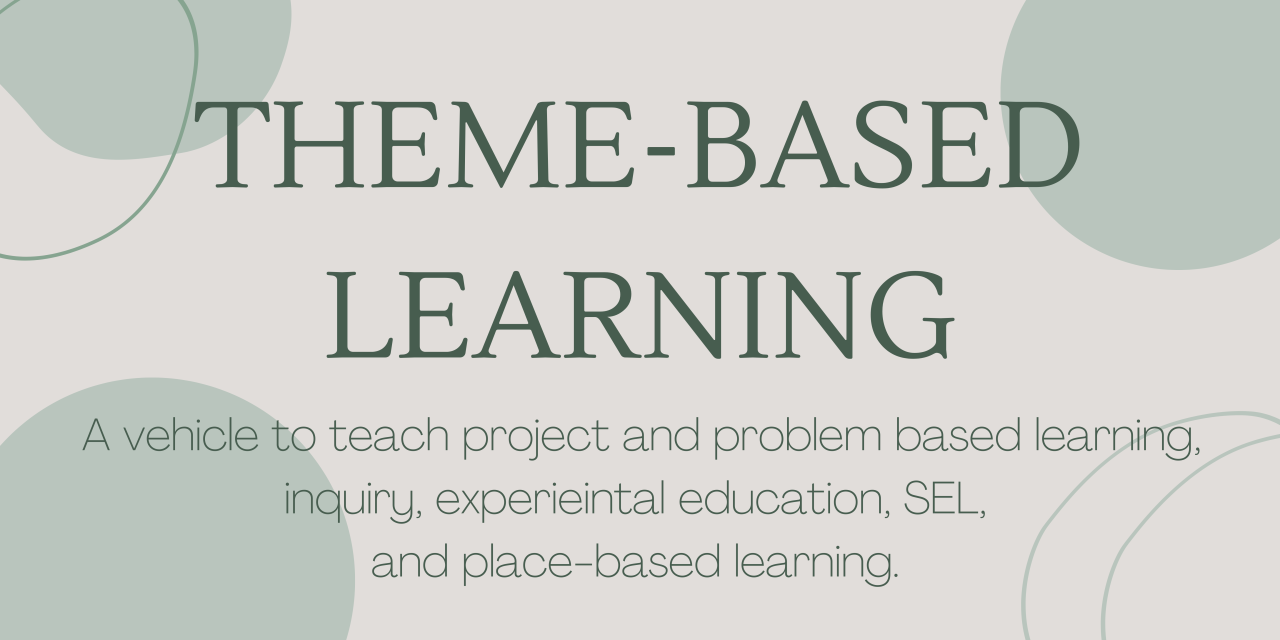Theme-based Learning - An Interdisciplinary Pedagogy Theme-based Learning - An Interdisciplinary Pedagogy