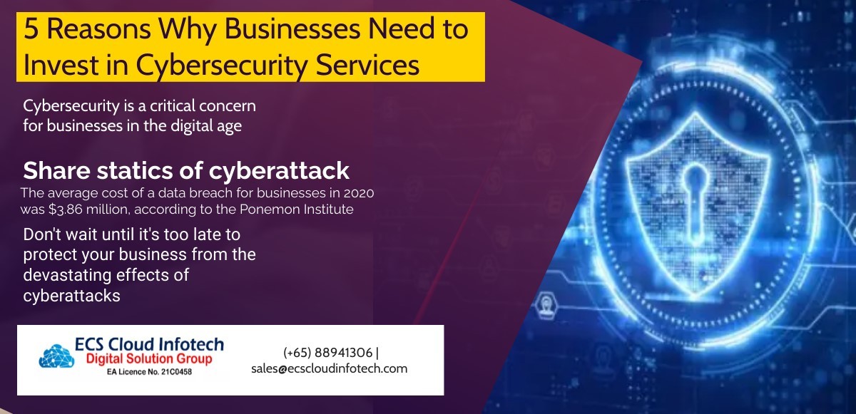 5 Reasons Why Businesses Need to Invest in Cybersecurity Services 5 Reasons Why Businesses Need to Invest in Cybersecurity Services