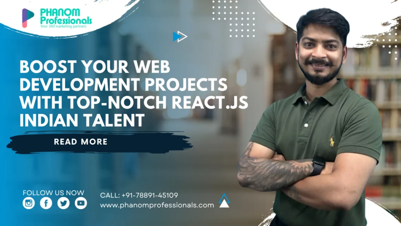 Boost your Web Development projects with top-notch React.js Indian talent Boost your Web Development projects with top-notch React.js Indian talent