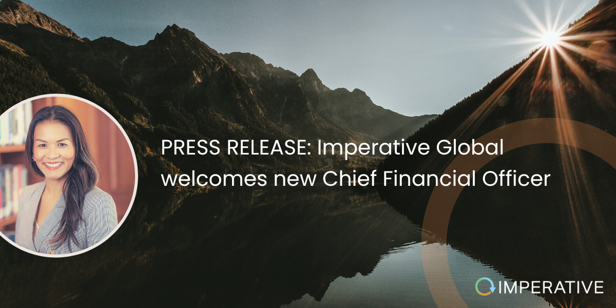 Imperative Global Welcomes New Chief Financial Officer Imperative Global Welcomes New Chief Financial Officer