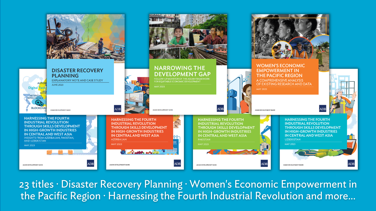 ADB Publications - May 2023 | 23 Titles ADB Publications - May 2023 | 23 Titles