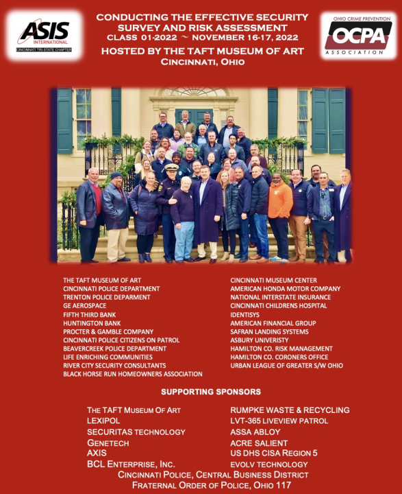 ASIS Cincinnati Tri-State Chapter on LinkedIn: Security Threat ... ASIS Cincinnati Tri-State Chapter on LinkedIn: Security Threat ...