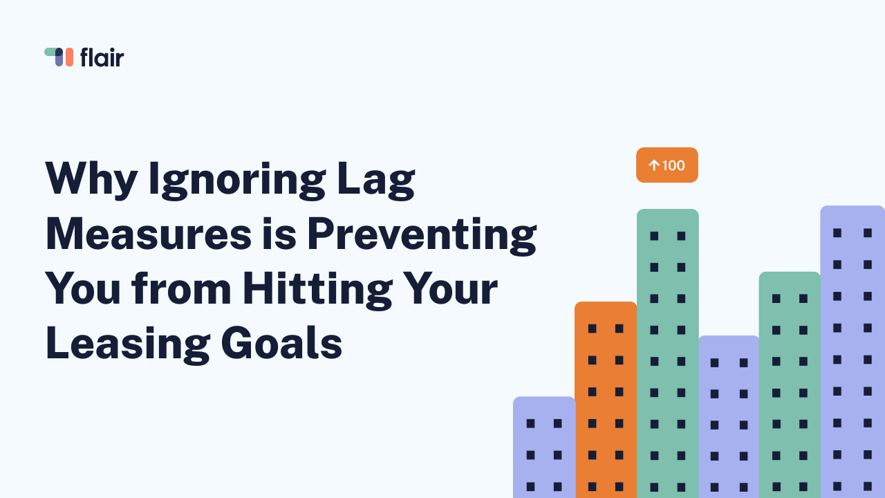 Why Ignoring Lag Measures is Preventing You from Hitting Your Leasing Goals Why Ignoring Lag Measures is Preventing You from Hitting Your Leasing Goals