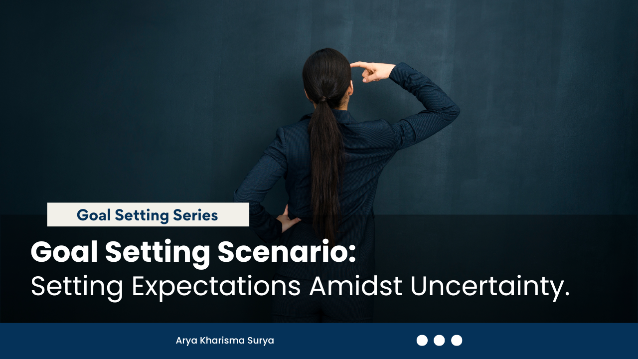 Goal Setting Scenario: Setting Expectations Amidst Uncertainty. Goal Setting Scenario: Setting Expectations Amidst Uncertainty.