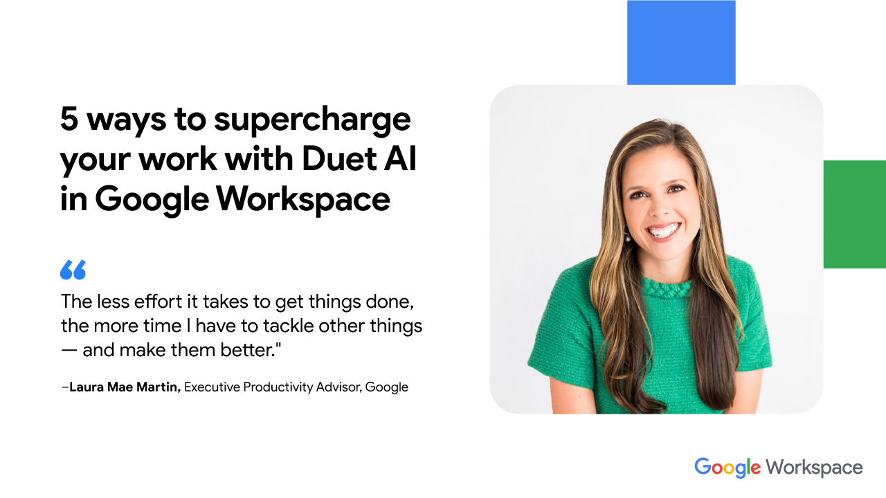 5 ways to supercharge your work with Duet AI 5 ways to supercharge your work with Duet AI