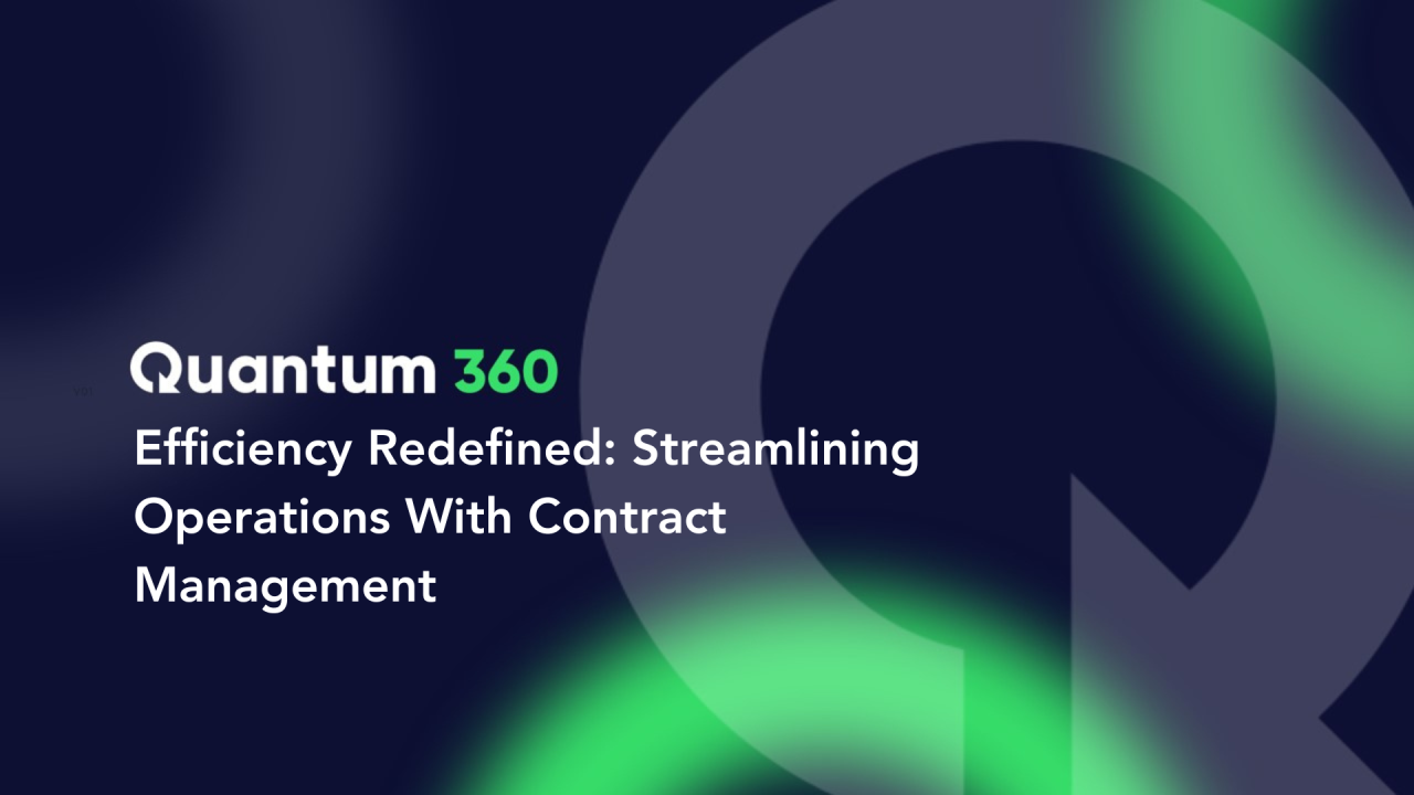 Efficiency Redefined: Streamlining Operations With Contract Management Efficiency Redefined: Streamlining Operations With Contract Management
