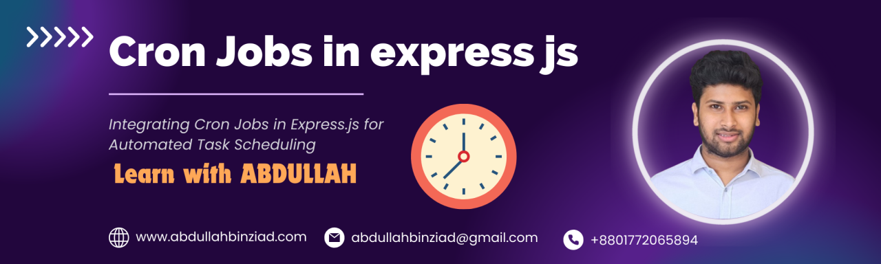 Integrating Cron Jobs in Express.js for Automated Task Scheduling Integrating Cron Jobs in Express.js for Automated Task Scheduling