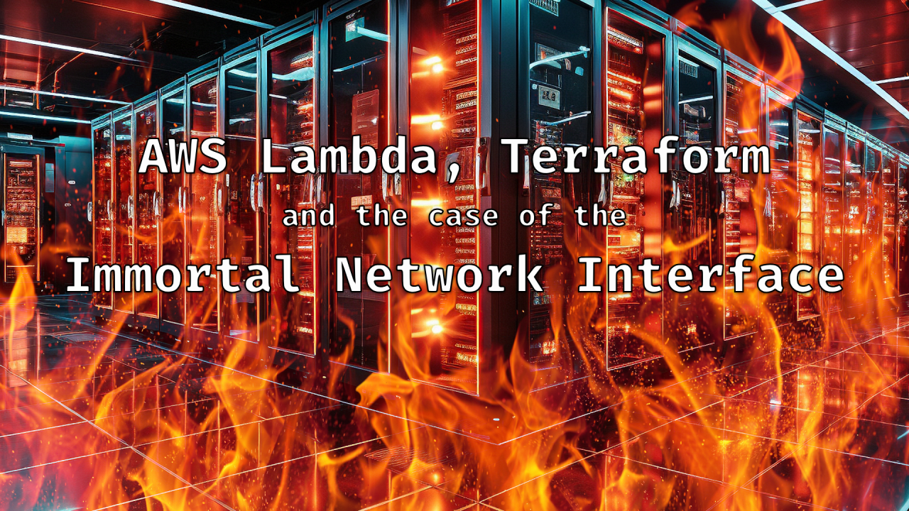 AWS Lambda, Terraform and Network Interfaces AWS Lambda, Terraform and Network Interfaces