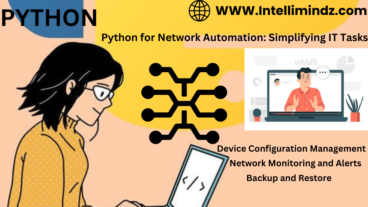 Python for Network Automation: Simplifying IT Tasks Python for Network Automation: Simplifying IT Tasks