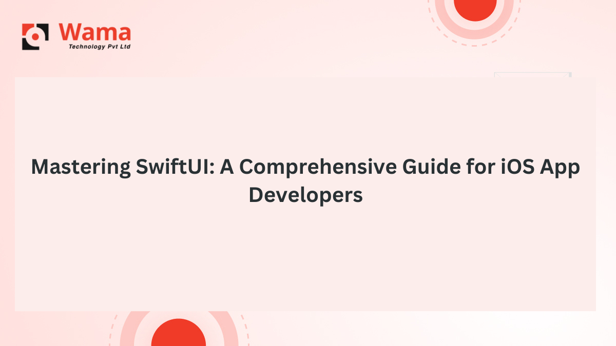 Mastering Swift UI: A Comprehensive Guide for iOS App Developers Mastering Swift UI: A Comprehensive Guide for iOS App Developers