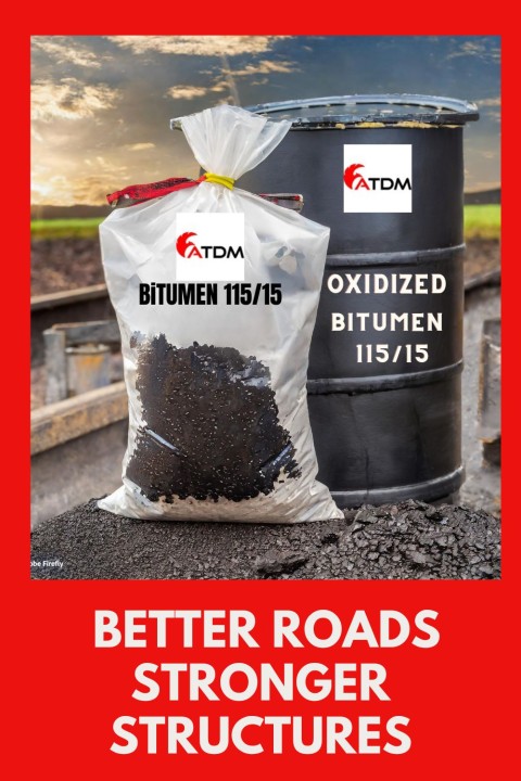 Bitumen 115/15 for Better Roads, Stronger Structures. Packed in Bag ... Bitumen 115/15 for Better Roads, Stronger Structures. Packed in Bag ...