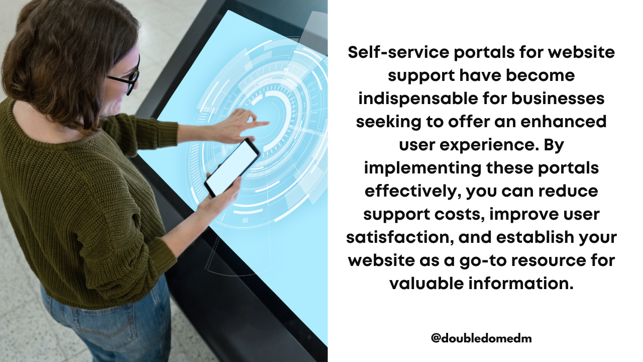 Unlocking Efficiency: How Self-Service Portals Streamline Website Support Unlocking Efficiency: How Self-Service Portals Streamline Website Support