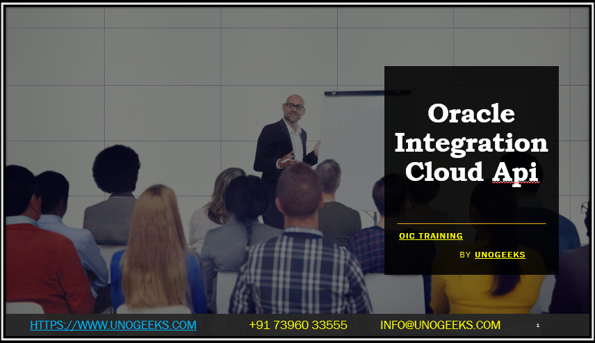 Oracle Integration Cloud Api Oracle Integration Cloud Api