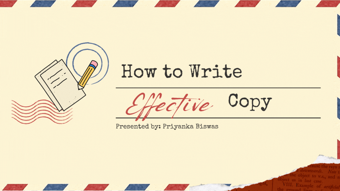 How to Write Effective Copy How to Write Effective Copy