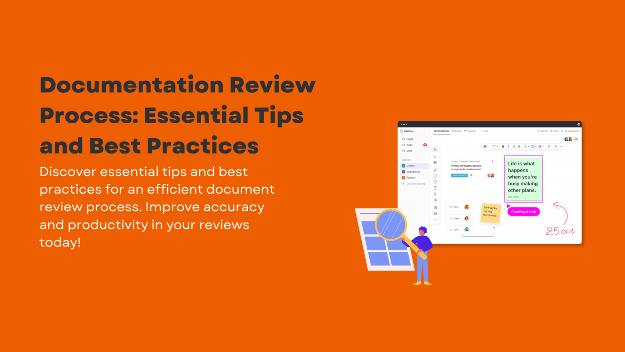 Guide to Documentation Review: Tips & Best Practices (2024) Guide to Documentation Review: Tips & Best Practices (2024)