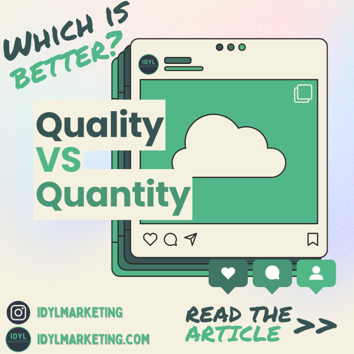 Quality VS Quantity: Which is Better? Quality VS Quantity: Which is Better?