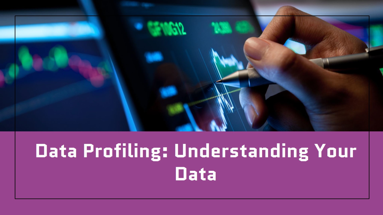 Data Profiling: Understanding your data Data Profiling: Understanding your data