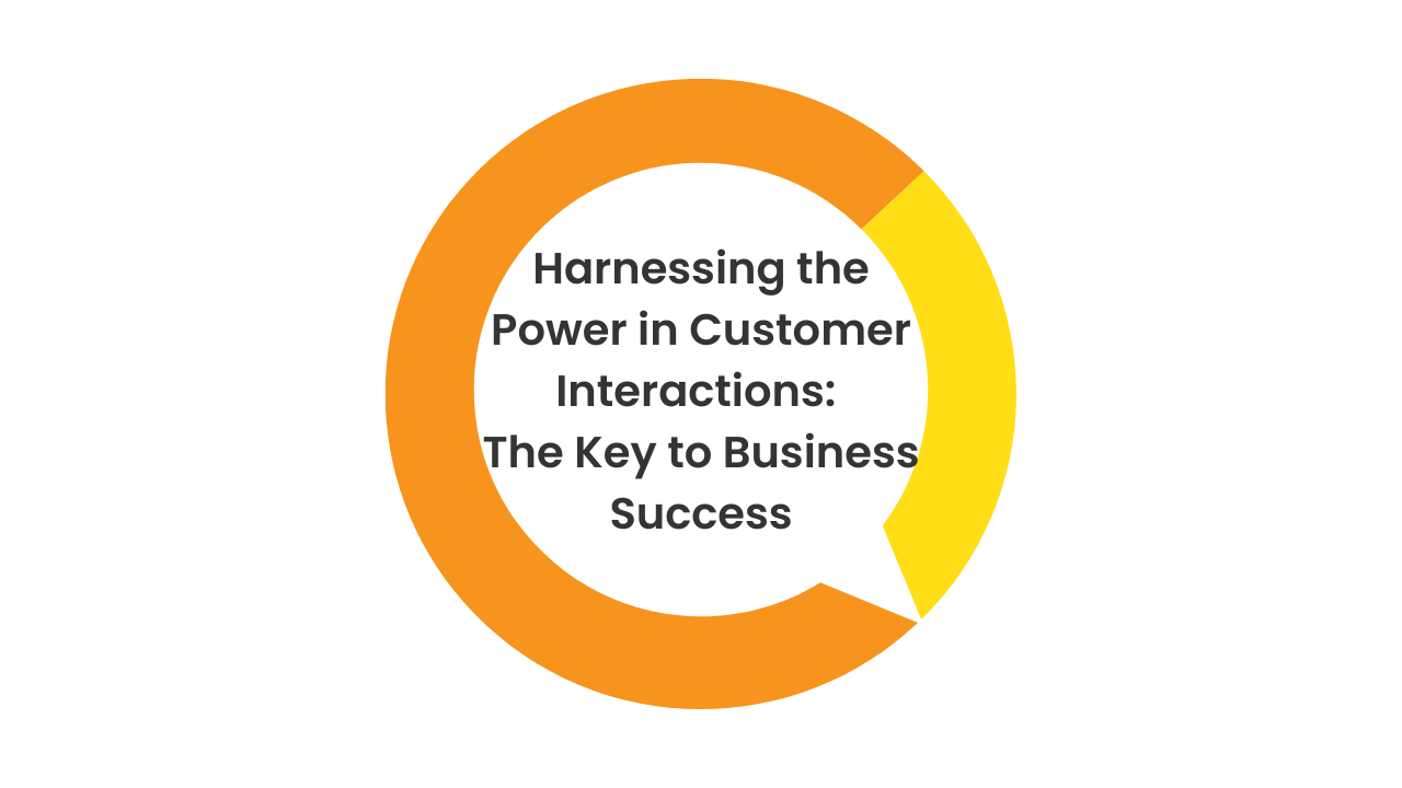 Harnessing the Power in Customer Interactions: Your Key to Business Success Harnessing the Power in Customer Interactions: Your Key to Business Success