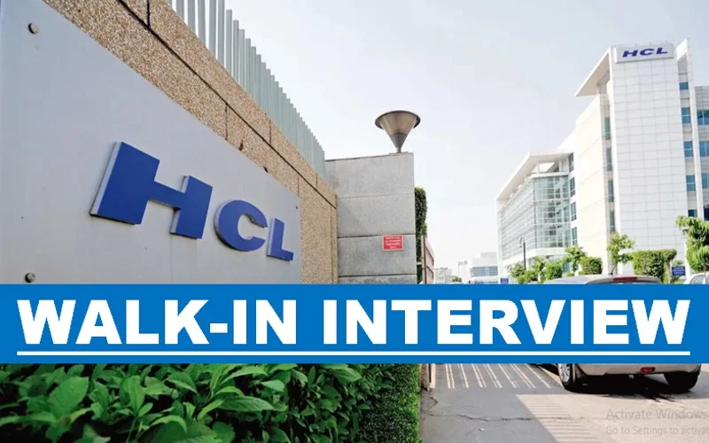 HCLTech Walk-In Interview | 29th Dec – 31st Dec 2023 HCLTech Walk-In Interview | 29th Dec – 31st Dec 2023