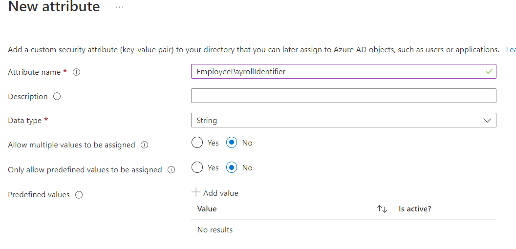 Creating Custom Attributes in Azure Active Directory Creating Custom Attributes in Azure Active Directory
