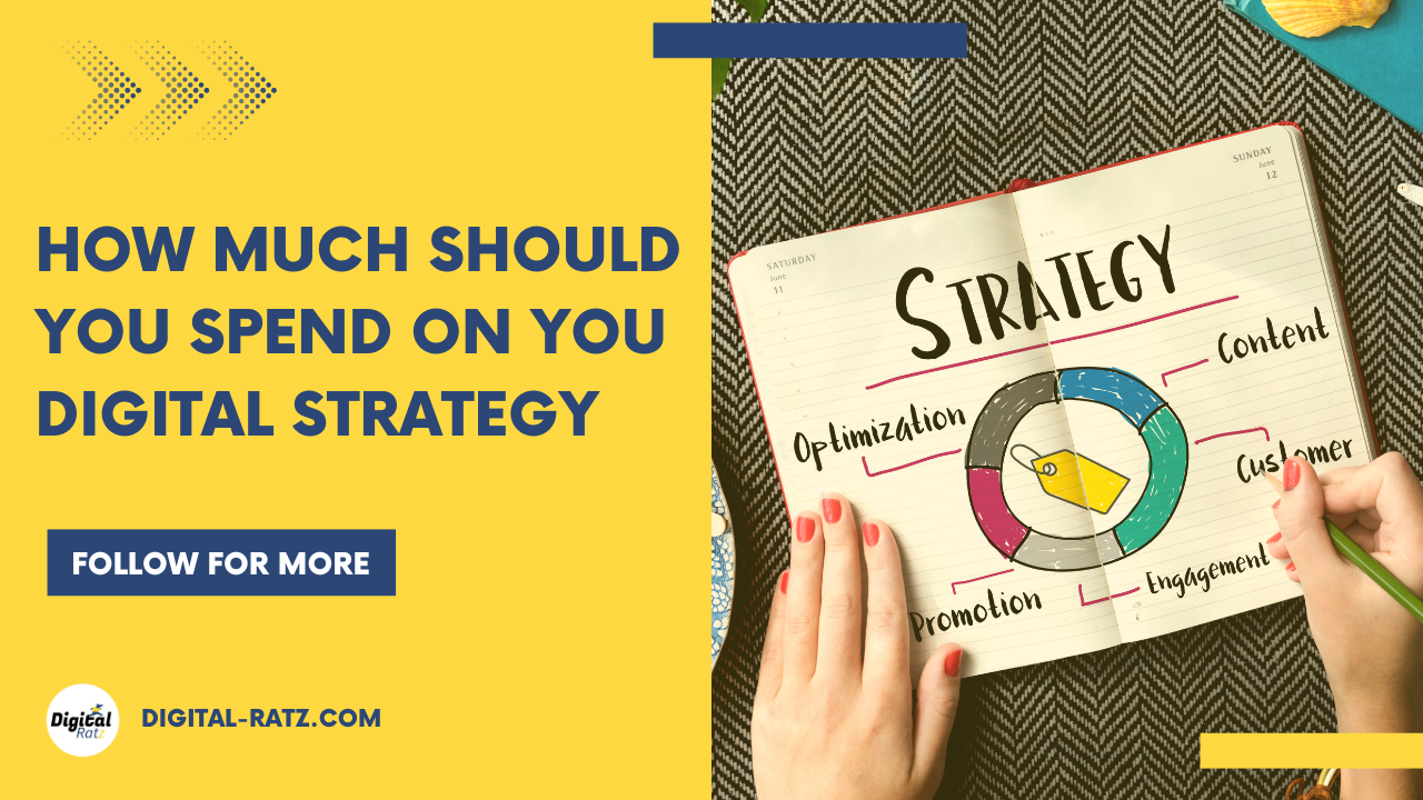 How much should you spend on you Digital Strategy How much should you spend on you Digital Strategy