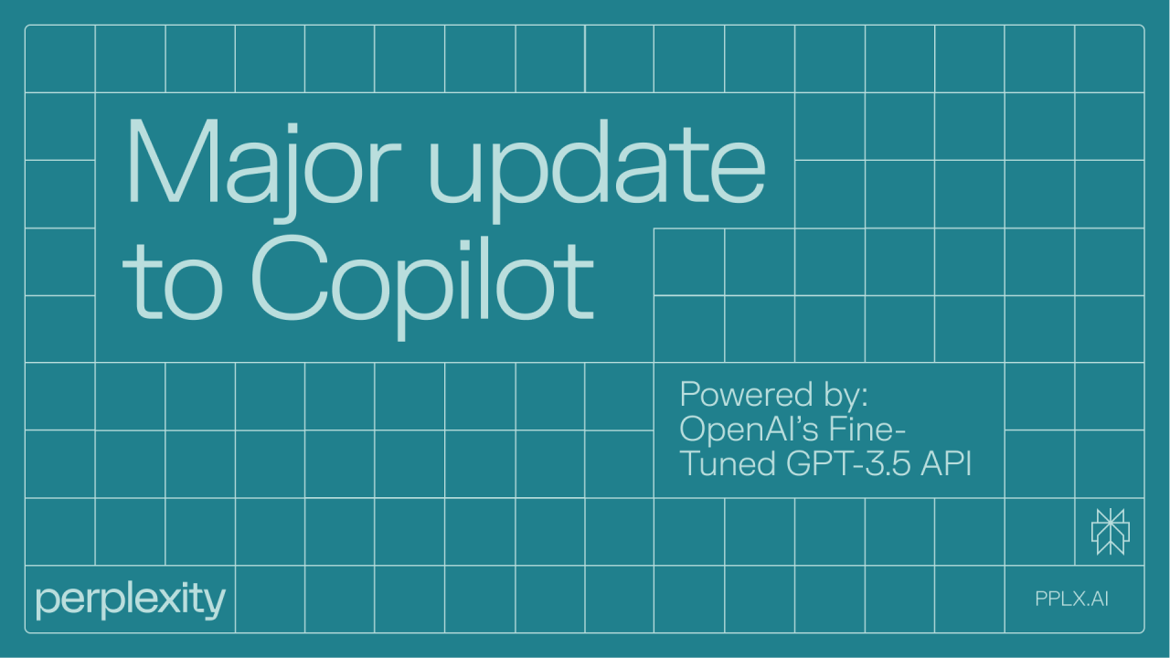 Copilot on Perplexity: Faster, More Efficient, and Powered by OpenAI's ... Copilot on Perplexity: Faster, More Efficient, and Powered by OpenAI's ...