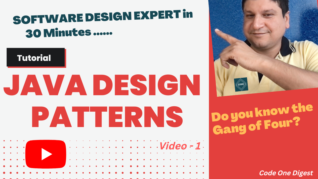 Java Design Pattern Tutorial Explained with Examples for Beginners and ... Java Design Pattern Tutorial Explained with Examples for Beginners and ...