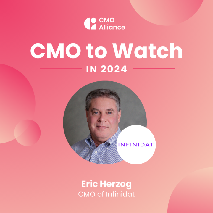 Infinidat's CMO - Eric Herzog - is named one of the Infinidat's CMO - Eric Herzog - is named one of the