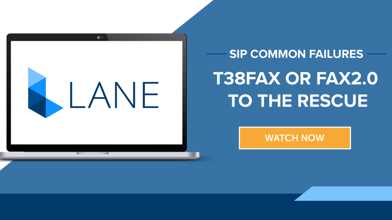 Webinar Recap: Troubleshooting Fax Failures With Lane Webinar Recap: Troubleshooting Fax Failures With Lane
