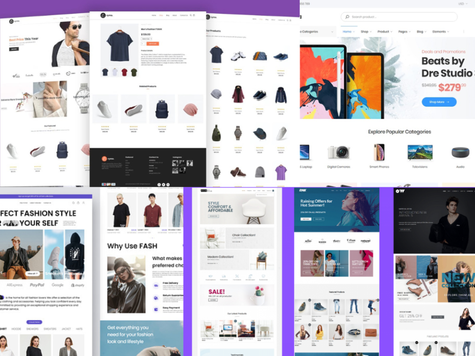 Creating an e-commerce website using the WoodMart Creating an e-commerce website using the WoodMart