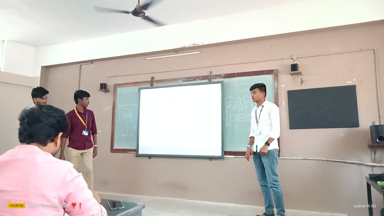 Paper presentation 📝 Paper presentation 📝
