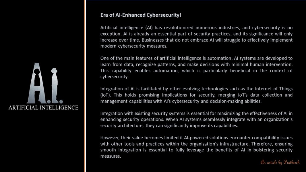 The Era of AI-Enhanced Cybersecurity! The Era of AI-Enhanced Cybersecurity!